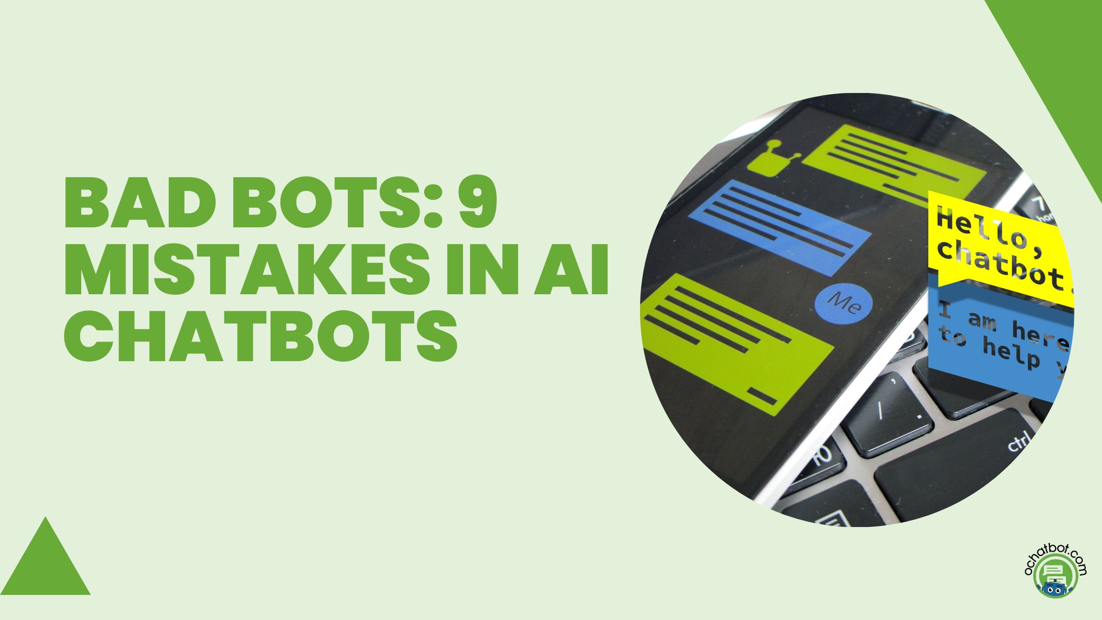 Bad Bots: 9 Mistakes in AI Chatbots | Ometrics
