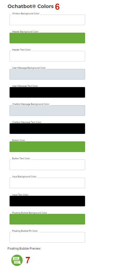 Customize Your AI Chatbot with the Settings Tab | Ochatbot | Ometrics